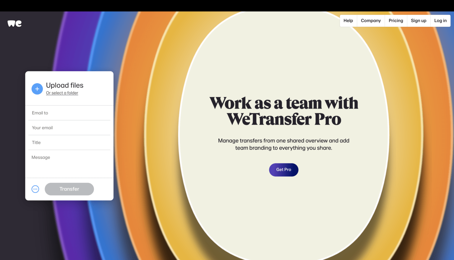 WeTransfer - Het Bedrijfsprofiel